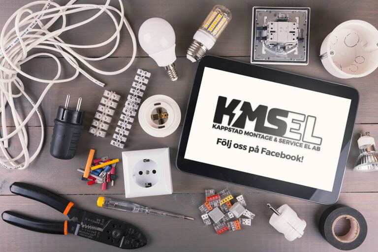 Elservice av Erfarna Elektriker | KMS EL - Din Elfirma i Karlstad